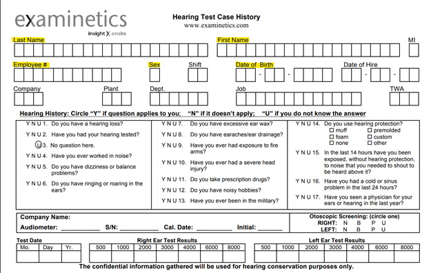 Examinetics Report Portal