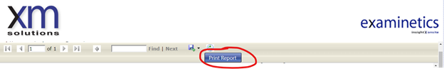 Examinetics Report Portal